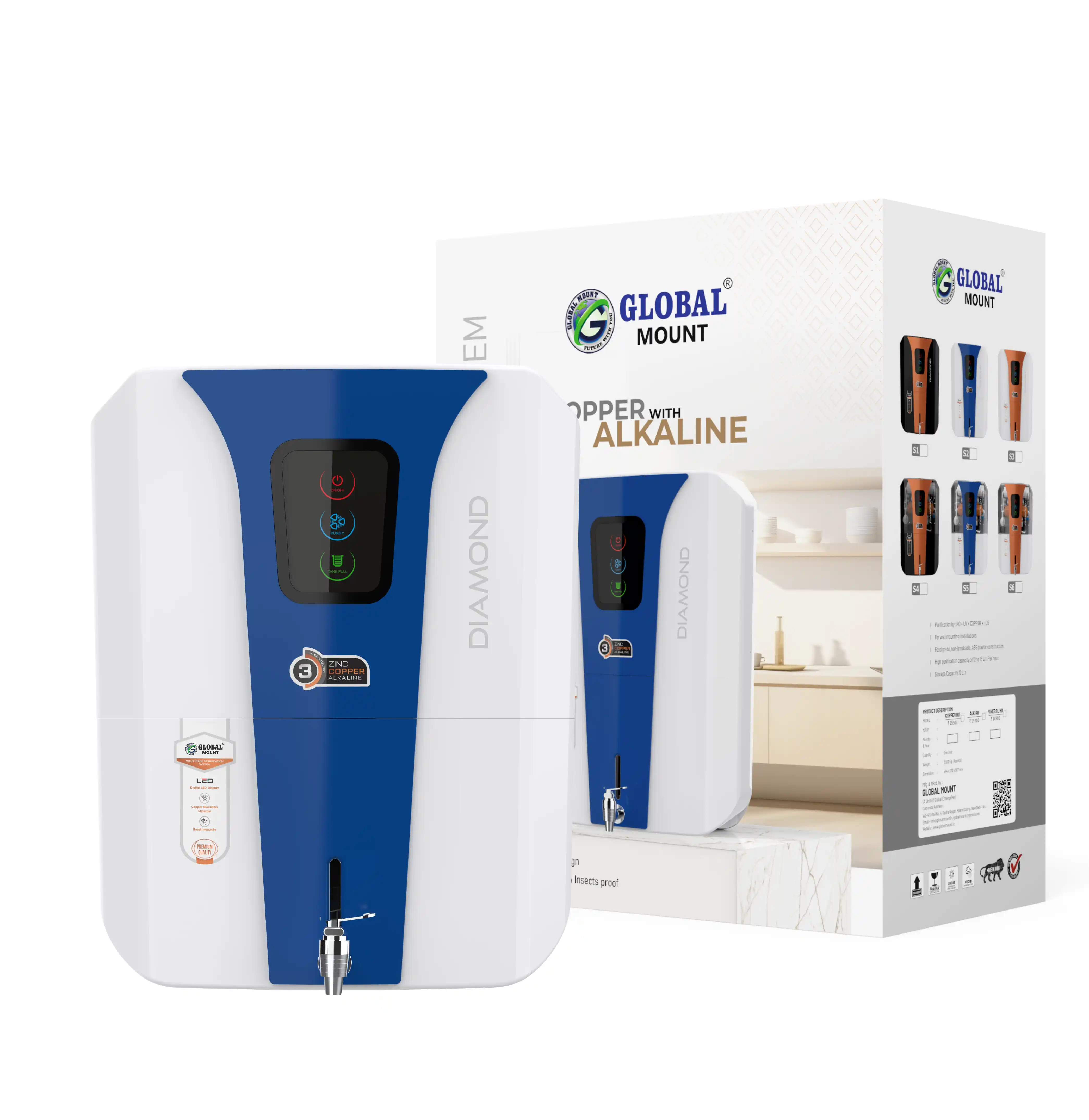 Products | GLOBAL MOUNT- RO Water Services and Products