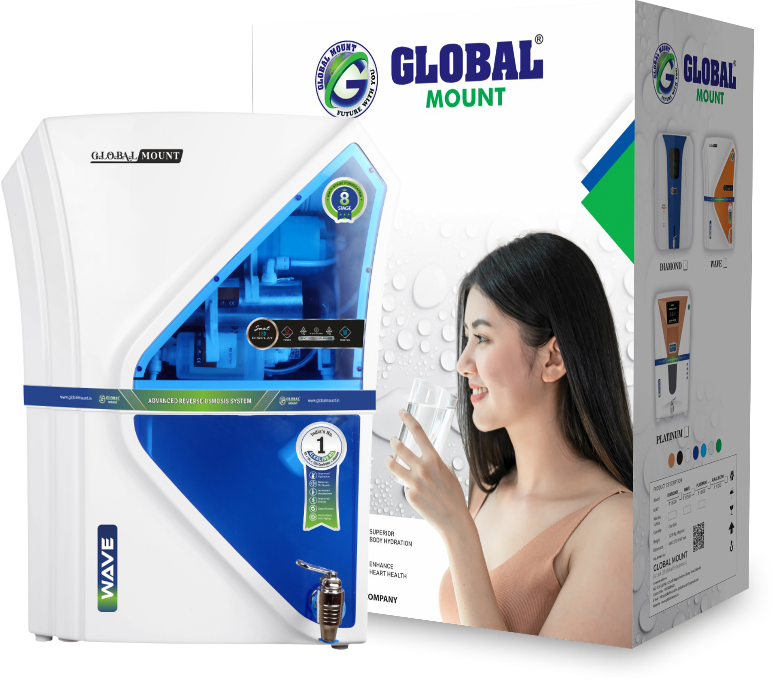 Products | GLOBAL MOUNT- RO Water Services and Products